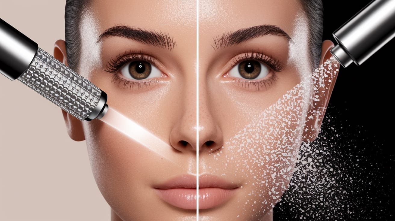 Transform Your Skin: Diamond Tip vs. Crystal Microdermabrasion